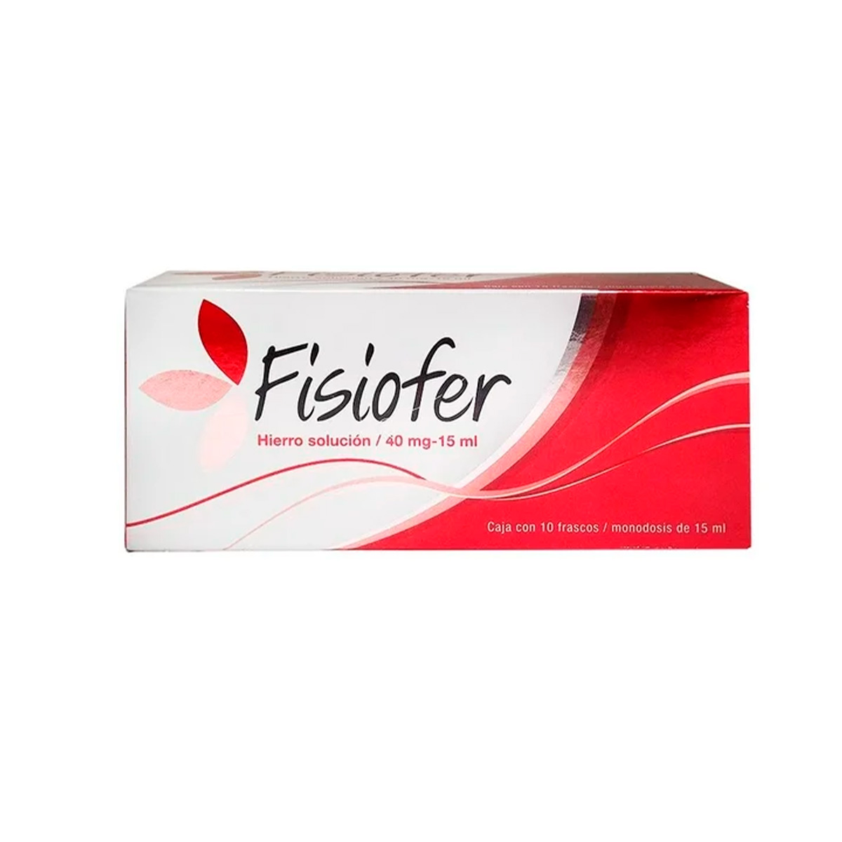 Fisiofer (hierro) solucion (10 frascos) 40mg / 15ml - Seminka Health Store