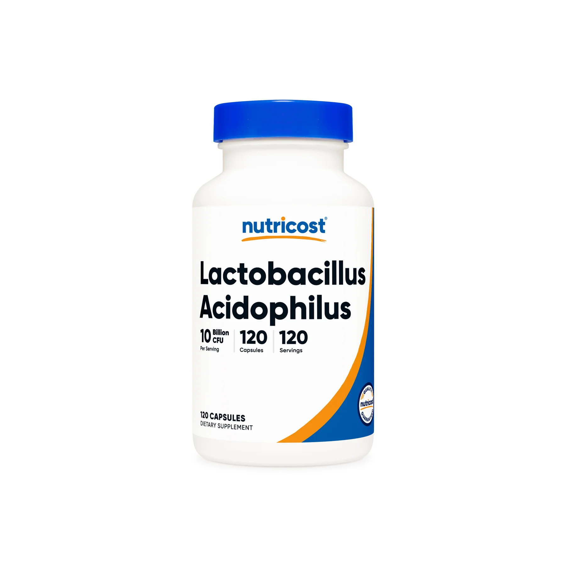 PROBIOTICOS LACTOBACILLUS ACIDOPHILUS 10 BILL 120 CAPS NUTRICOST ...